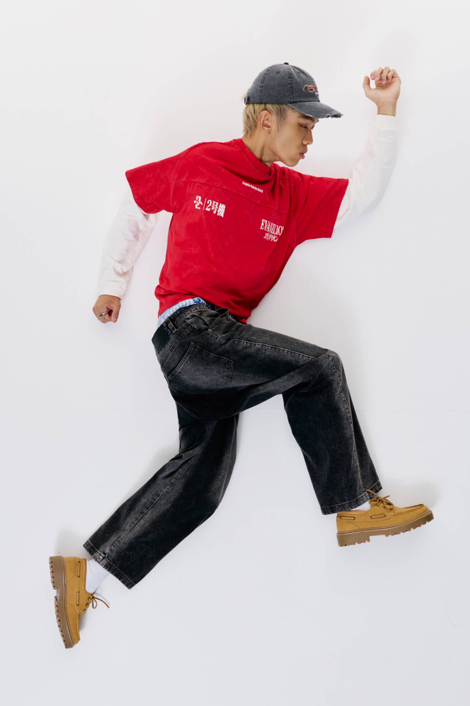 Red Evangelion T-shirt - pull&bear