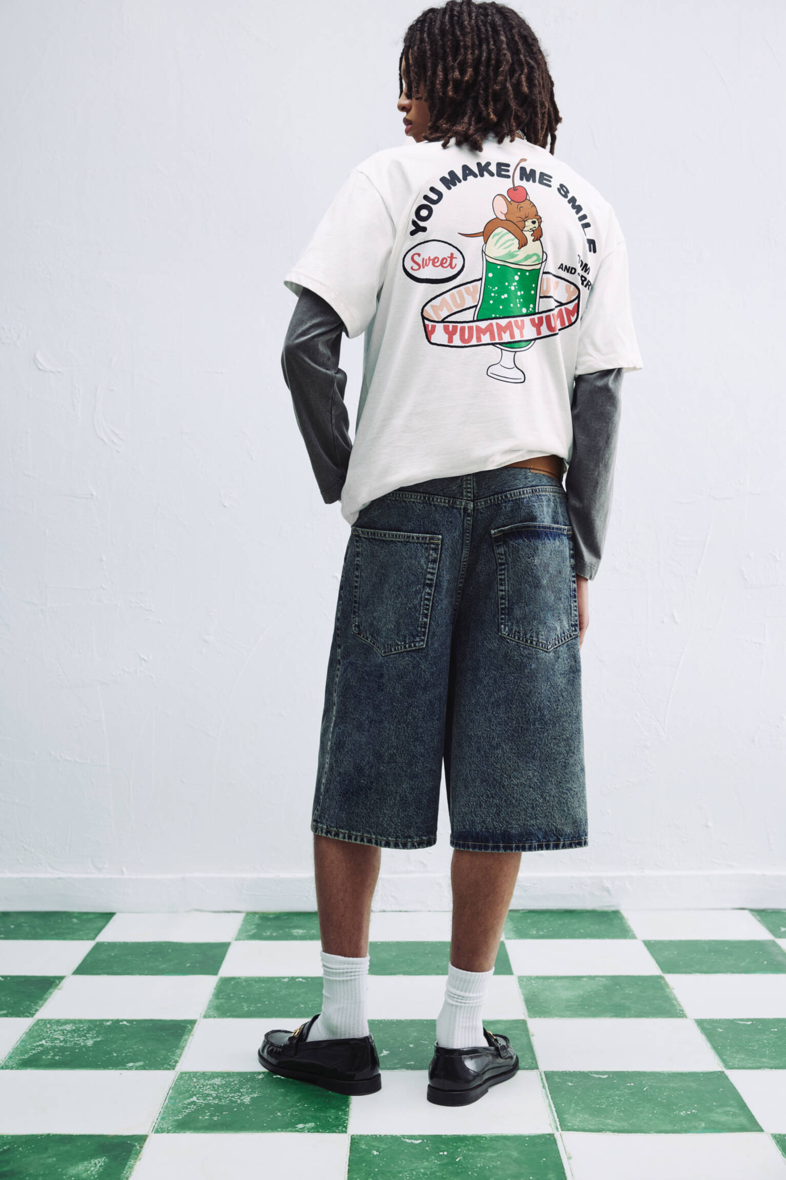 White Tom and Jerry T-shirt - pull&bear