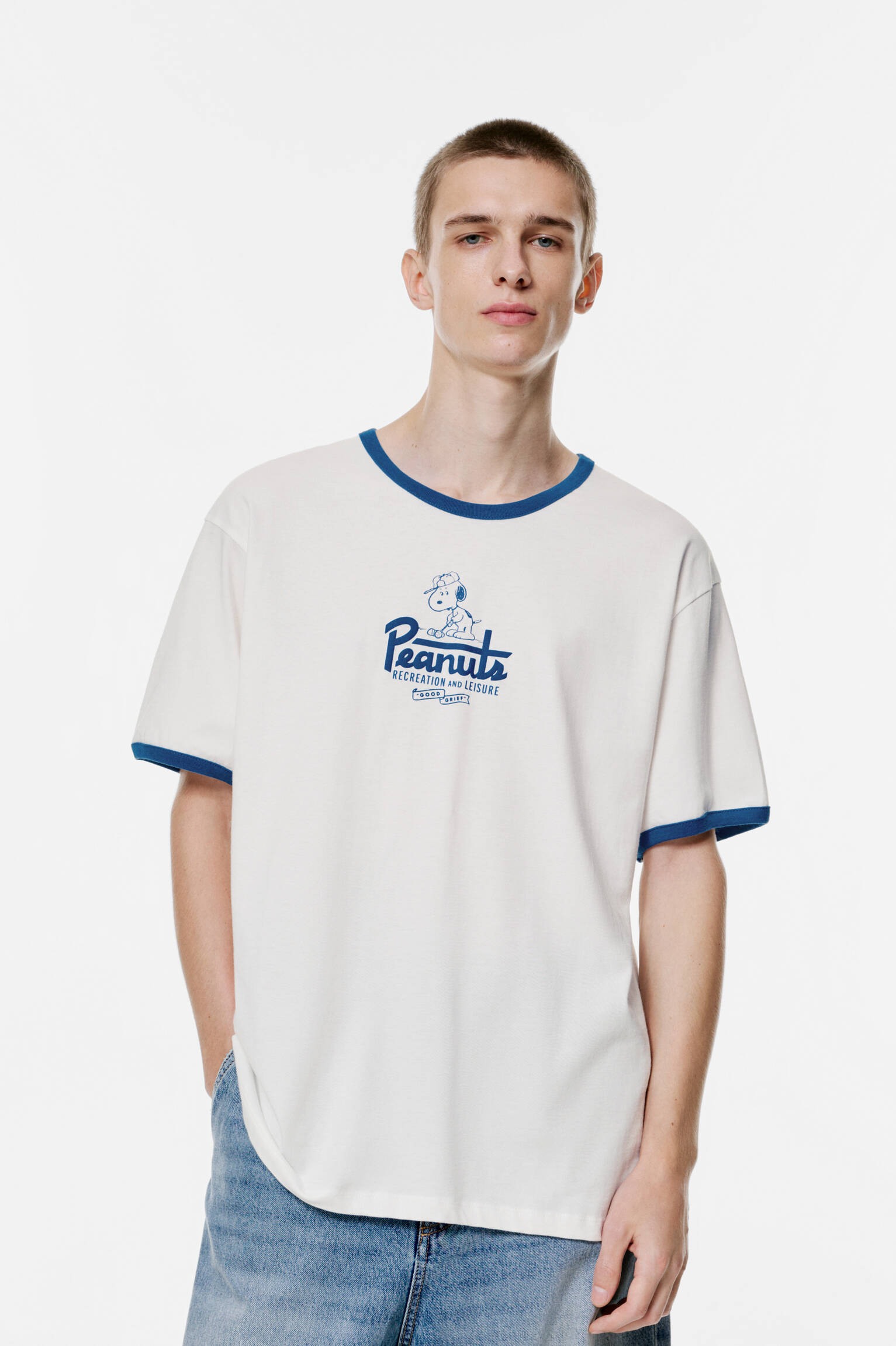 Camiseta Peanuts Snoopy - PULL&BEAR