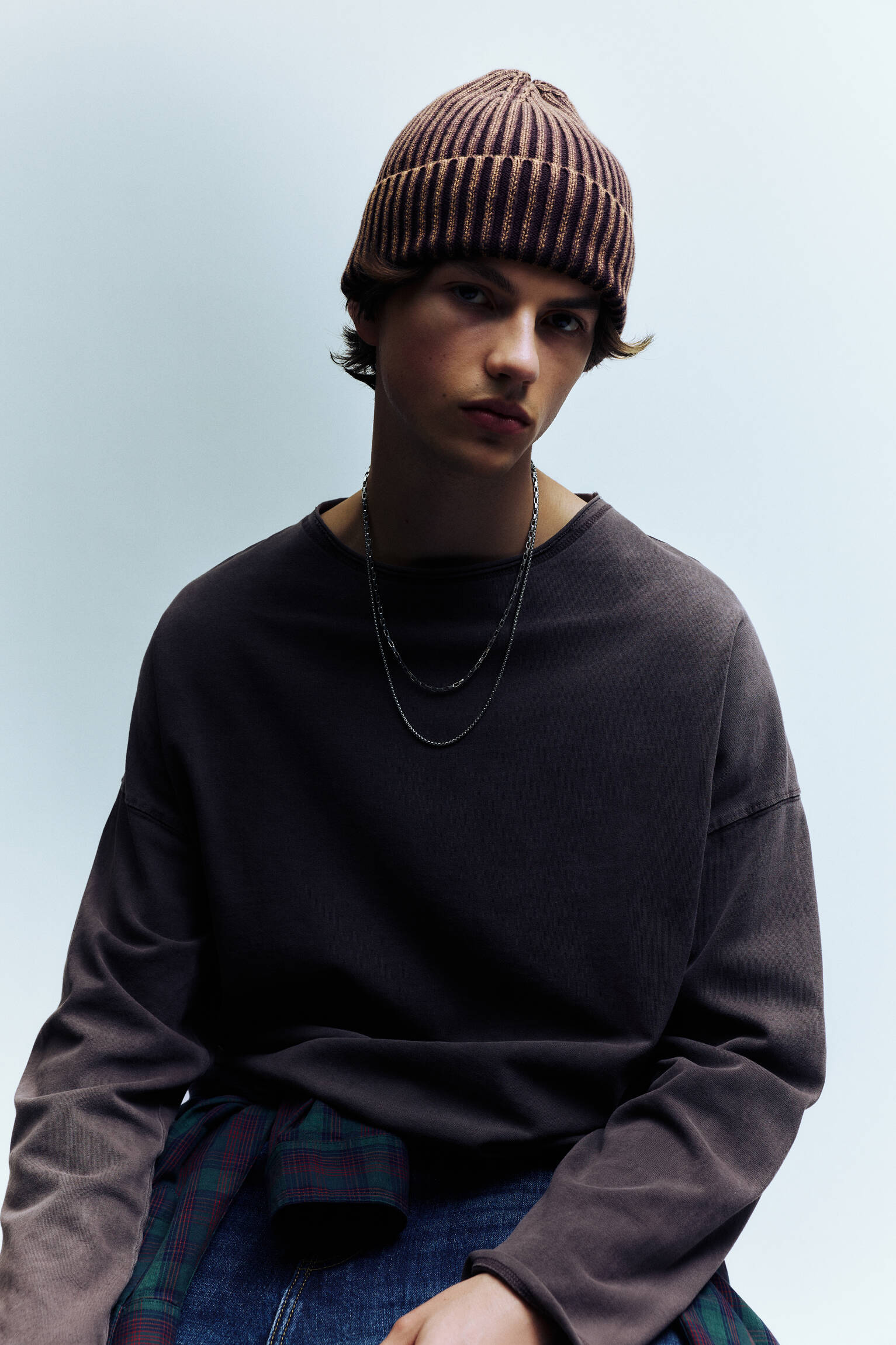 Washed finish beanie - PULL&BEAR