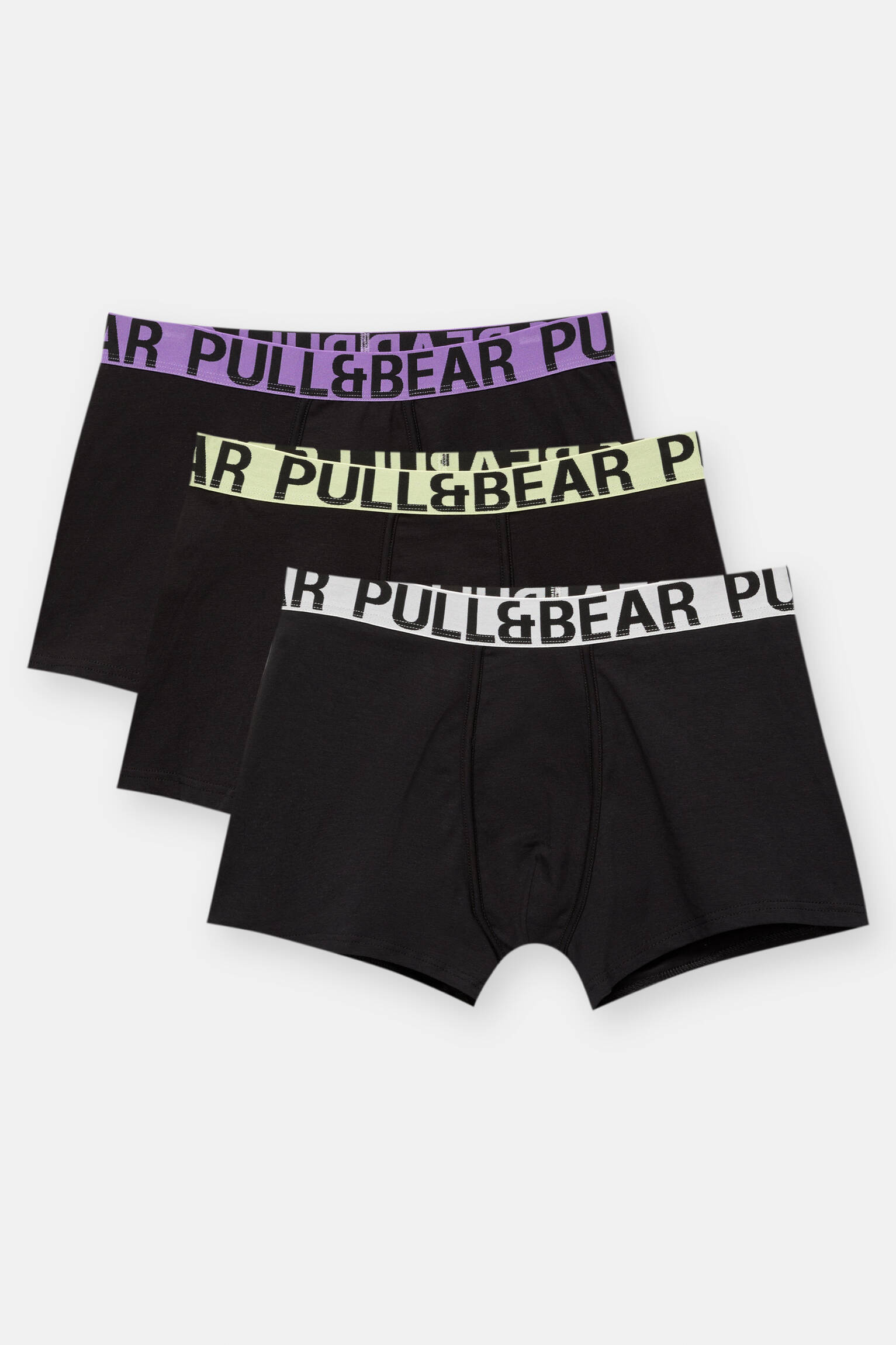 3-pack of boxers with large logo - pull&bear