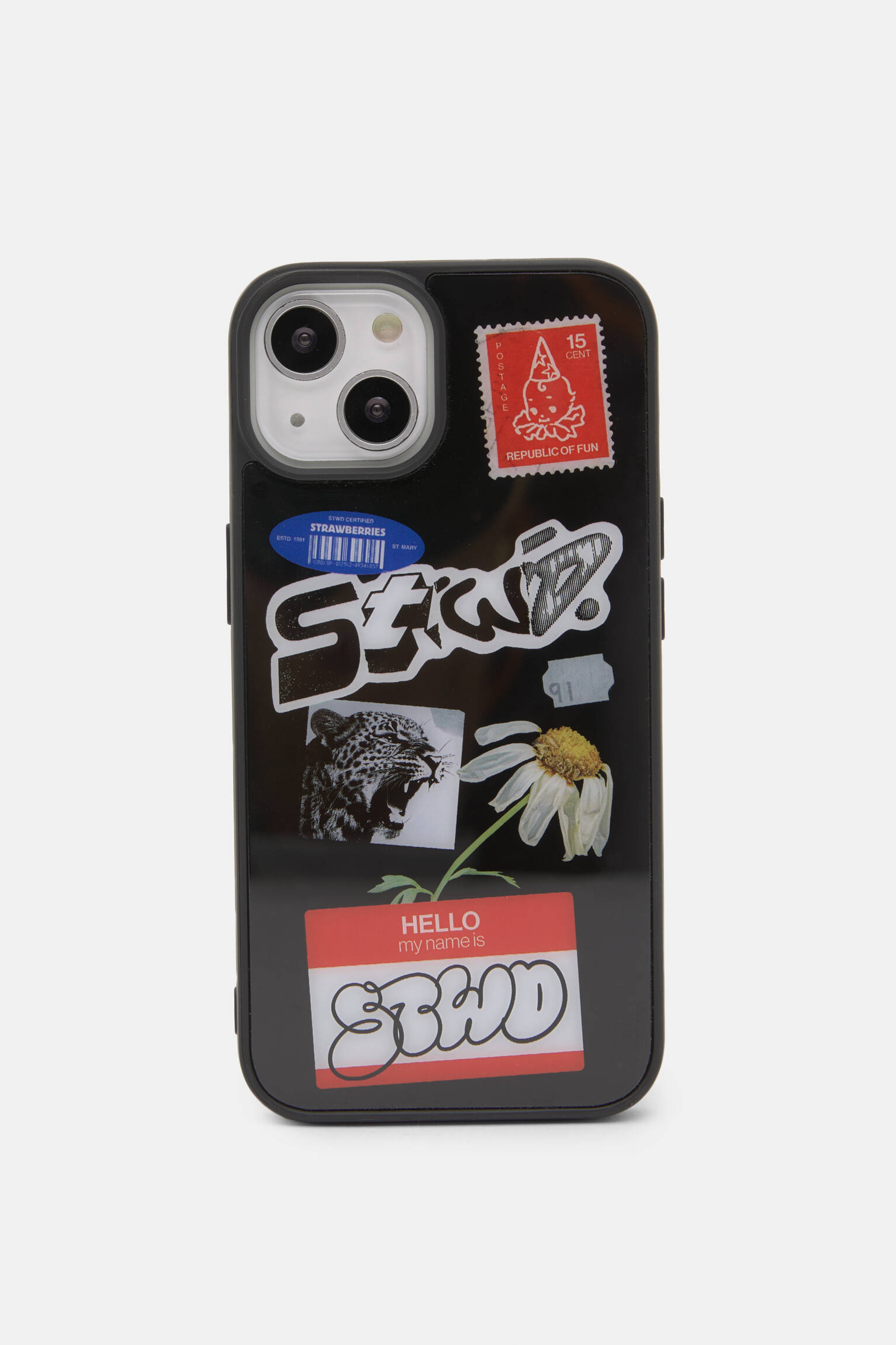 STWD sticker iPhone case - pull&bear