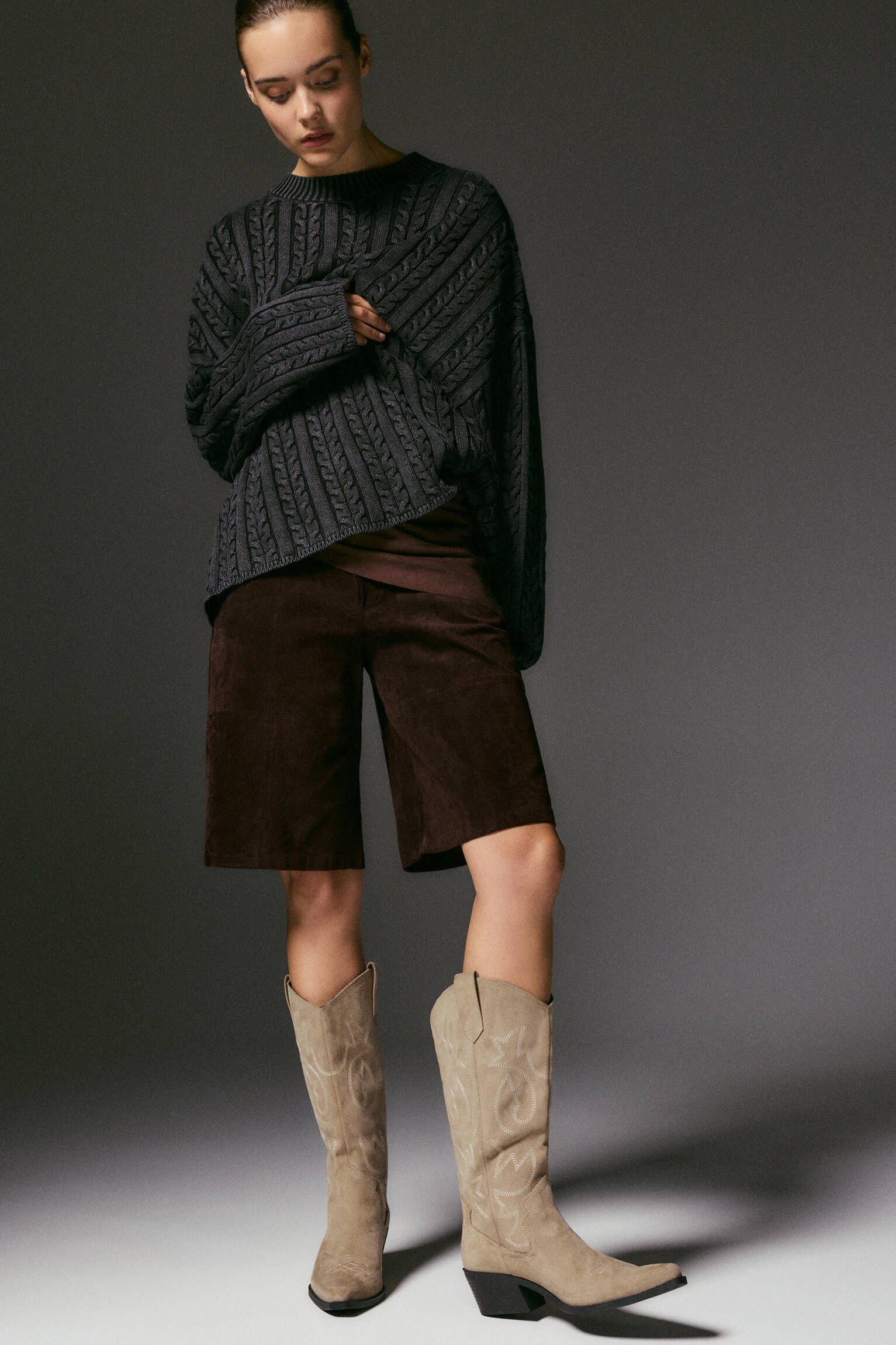 Cowboy boots - pull&bear