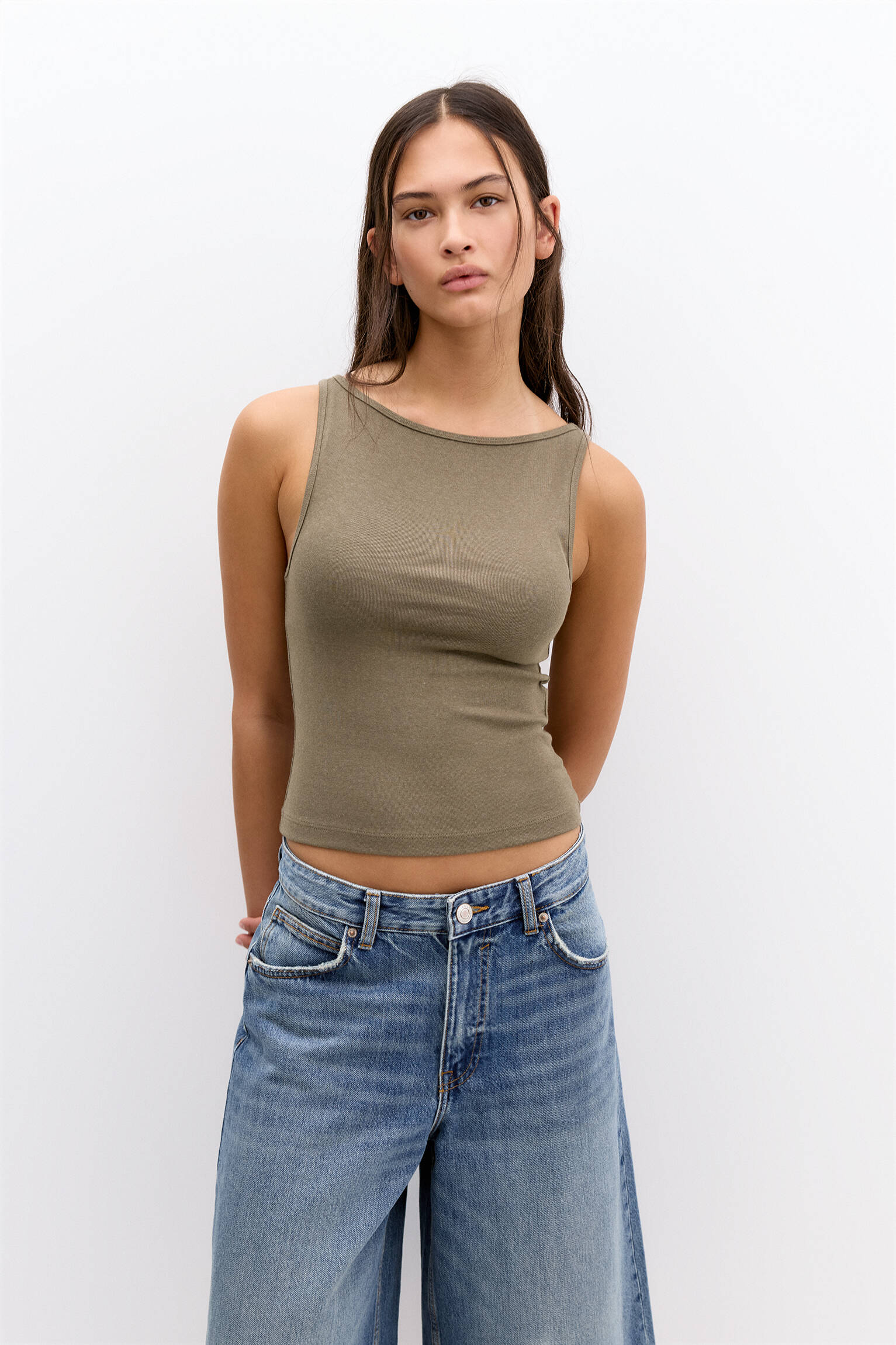 Basic tank top - pull&bear