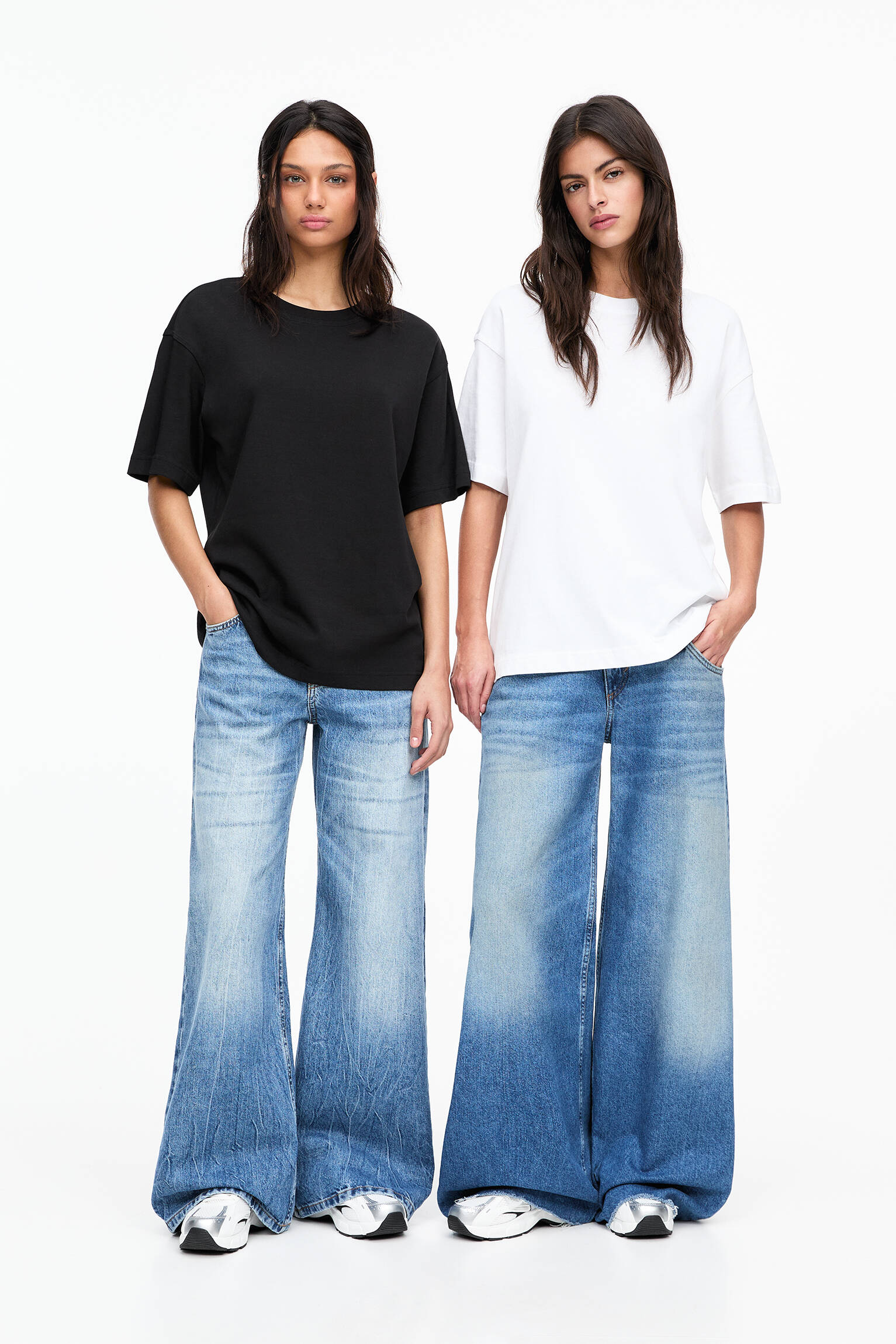 2-pack of oversize T-shirts - PULL&BEAR