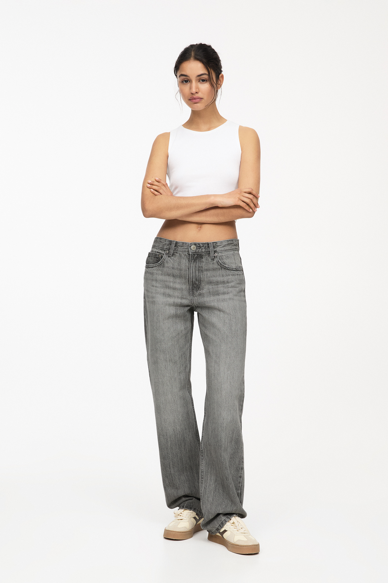 Jeans Rectos de Mujer | Pull&Bear