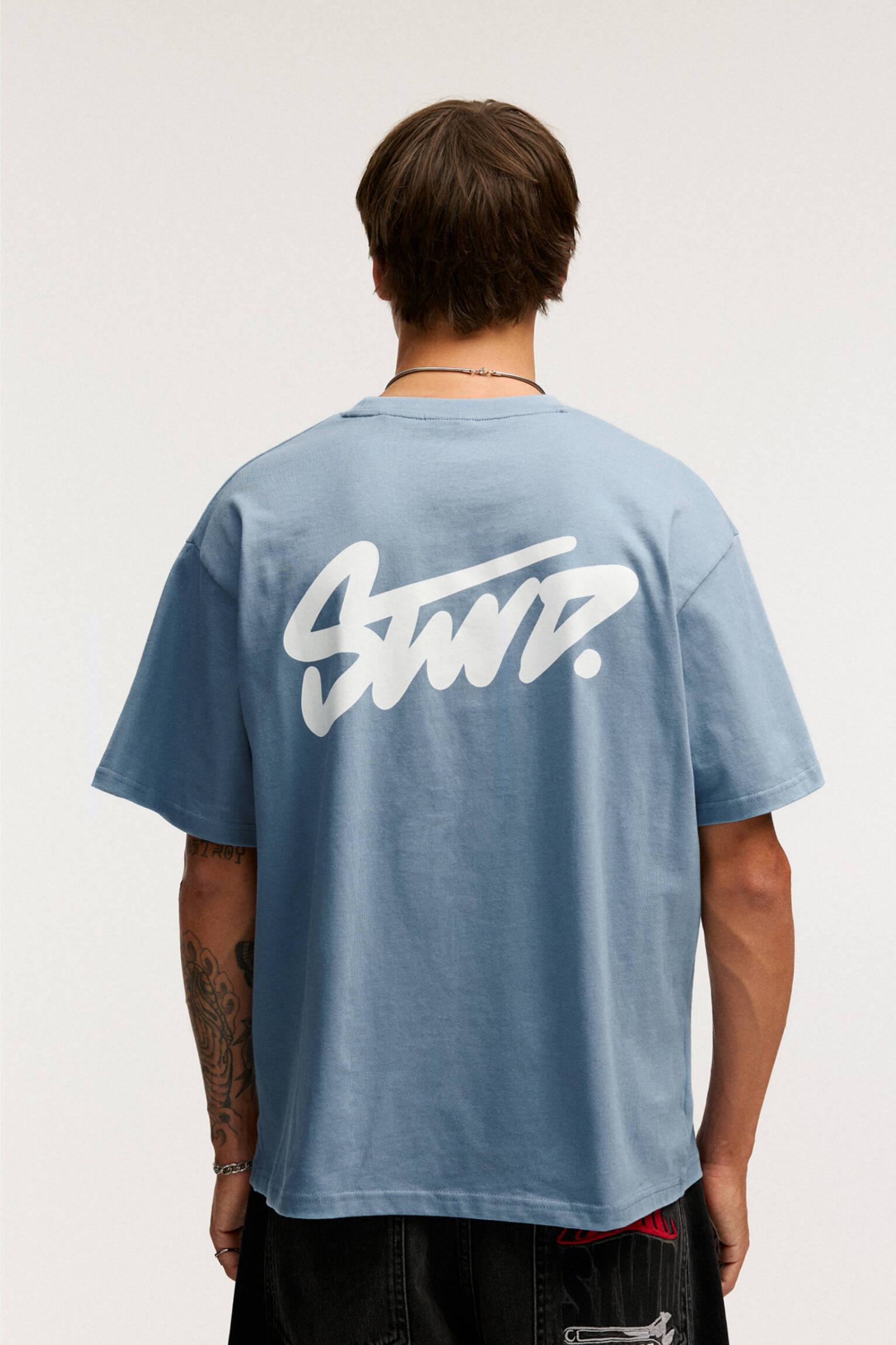 T-shirt with STWD logo - pull&bear