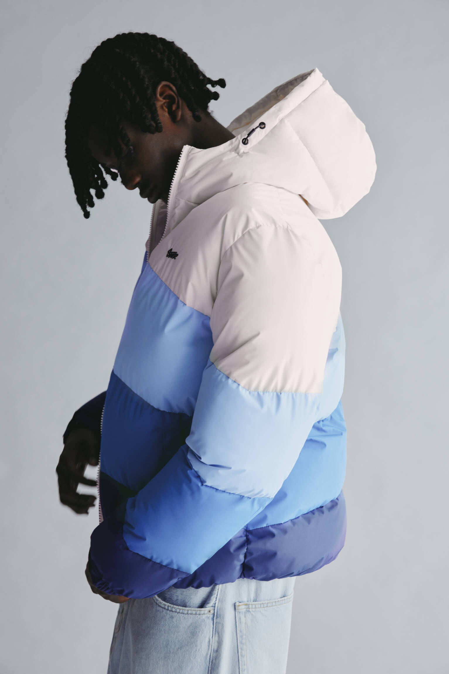 STWD panelled puffer jacket - PULL&BEAR