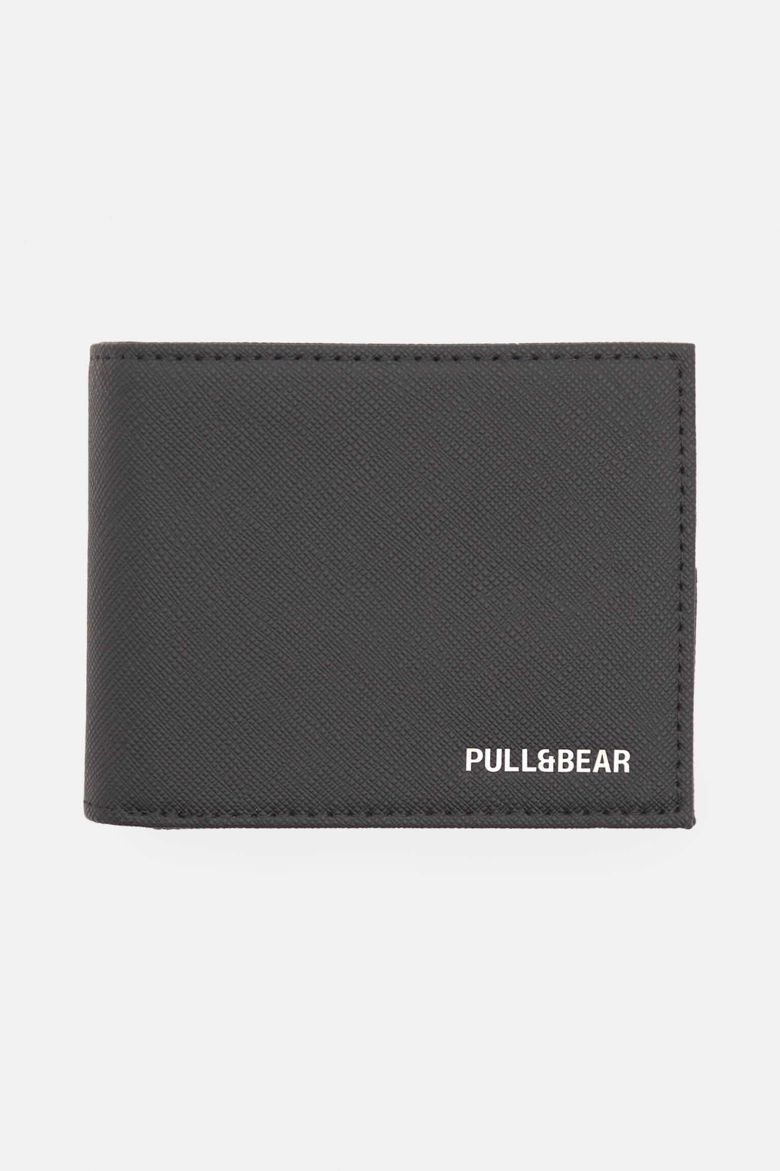 Cartera Efecto Piel Logo PULL BEAR Cartera Efecto Piel Logo PULL BEAR