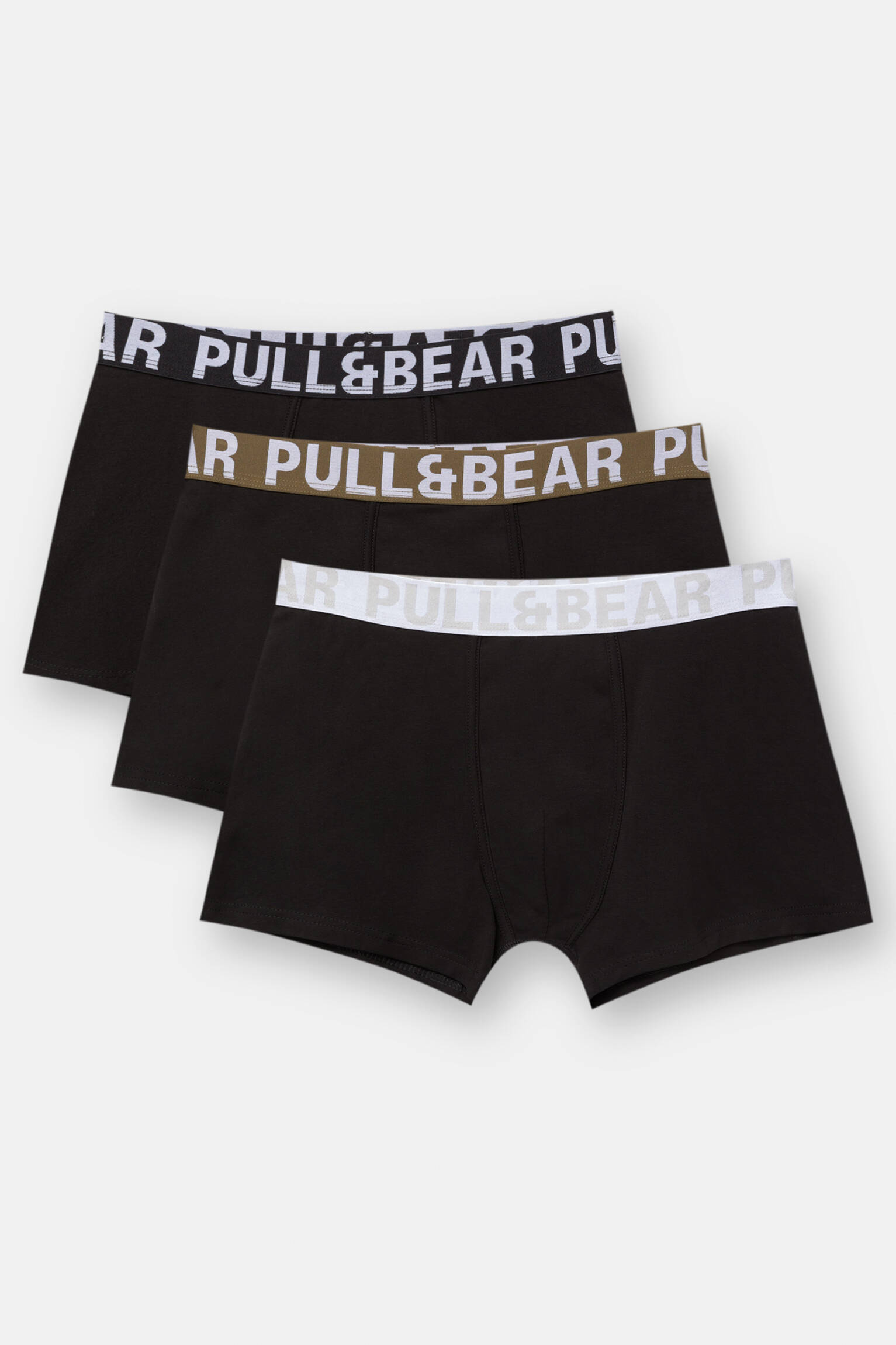 3-pack of logo boxers - pull&bear