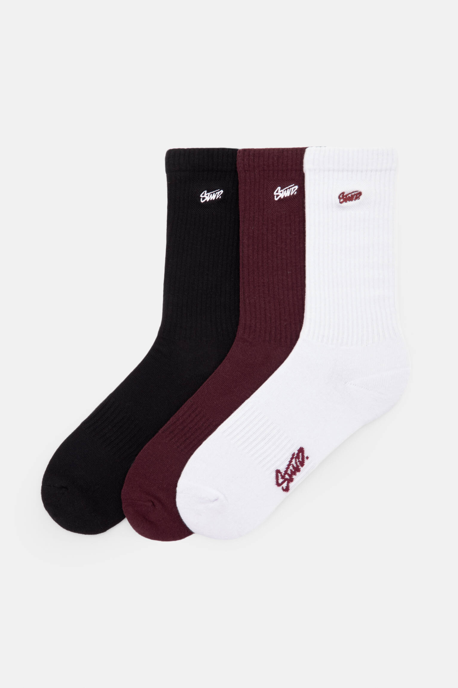 Pack of long STWD logo socks - PULL&BEAR