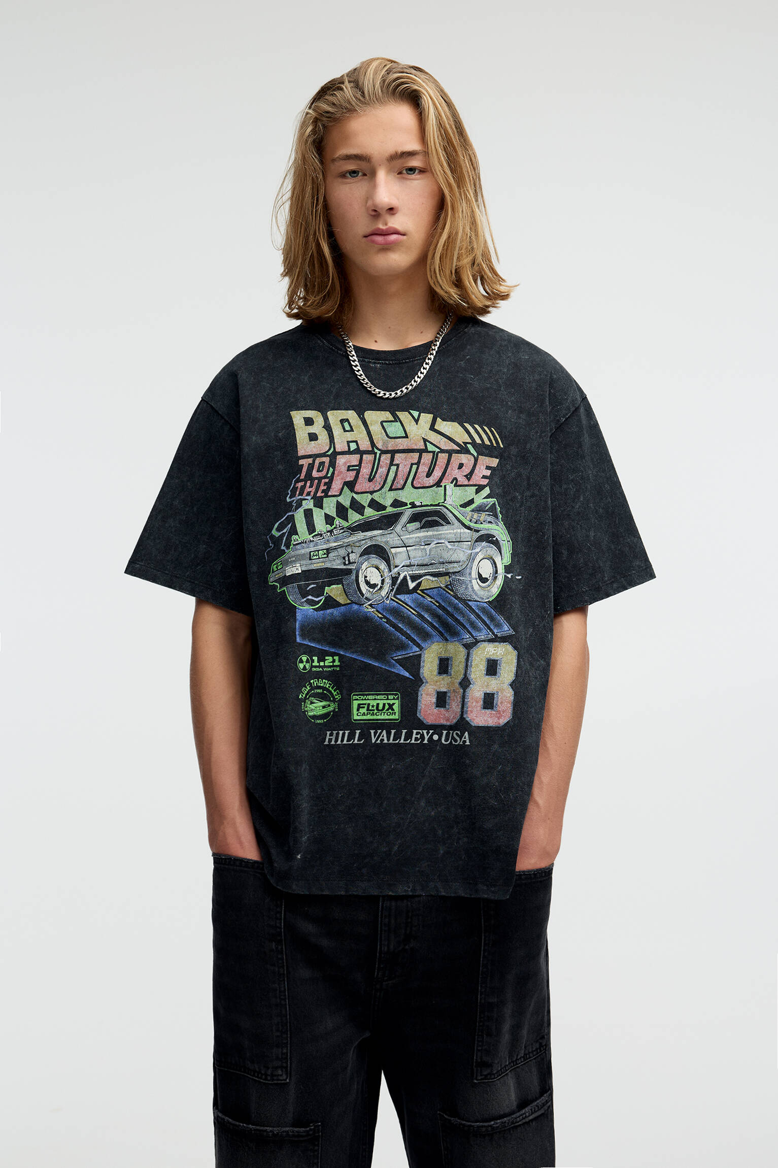 Back to the Future 88 T-shirt - pull&bear