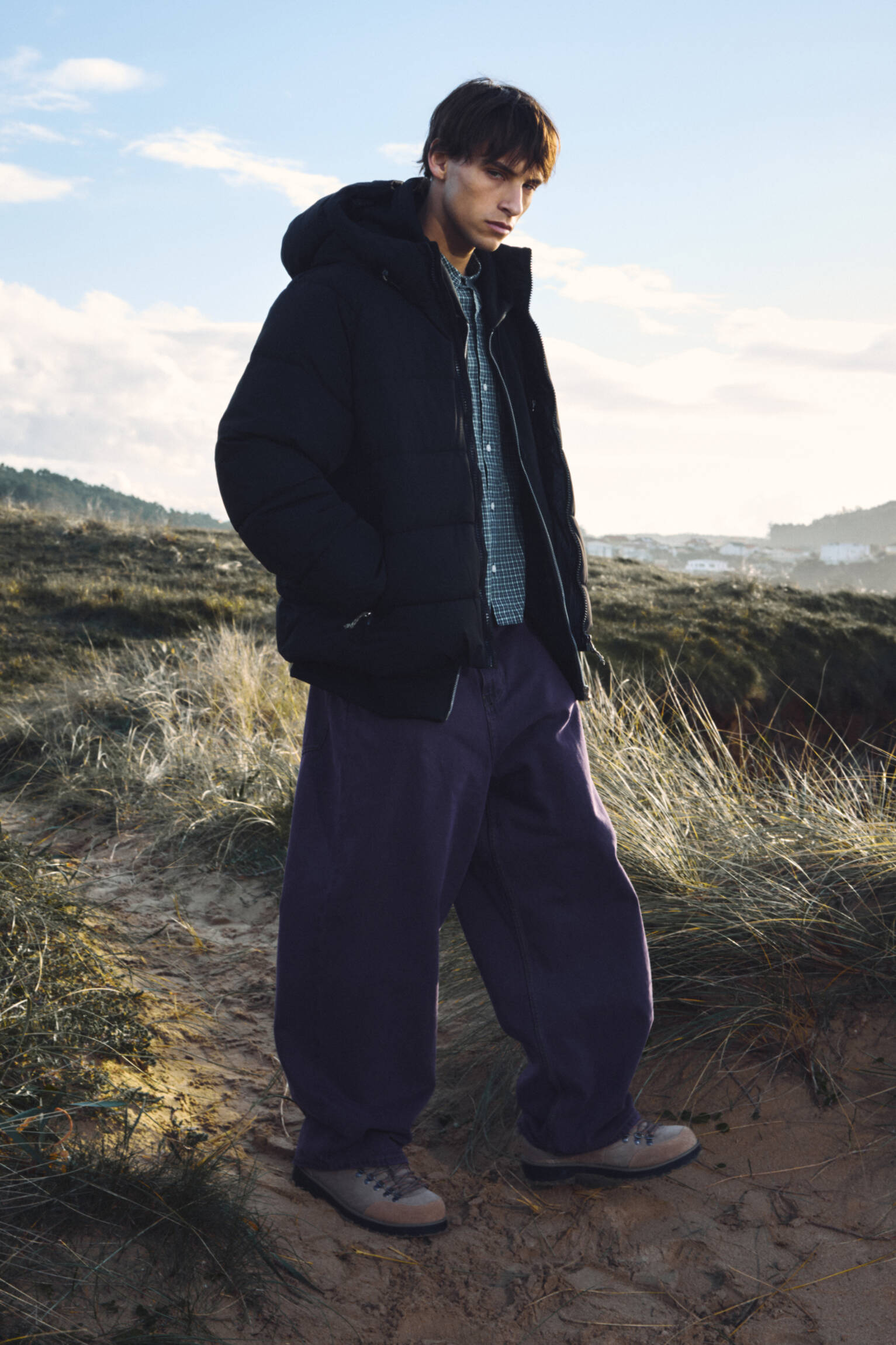 Hooded STWD puffer jacket - pull&bear