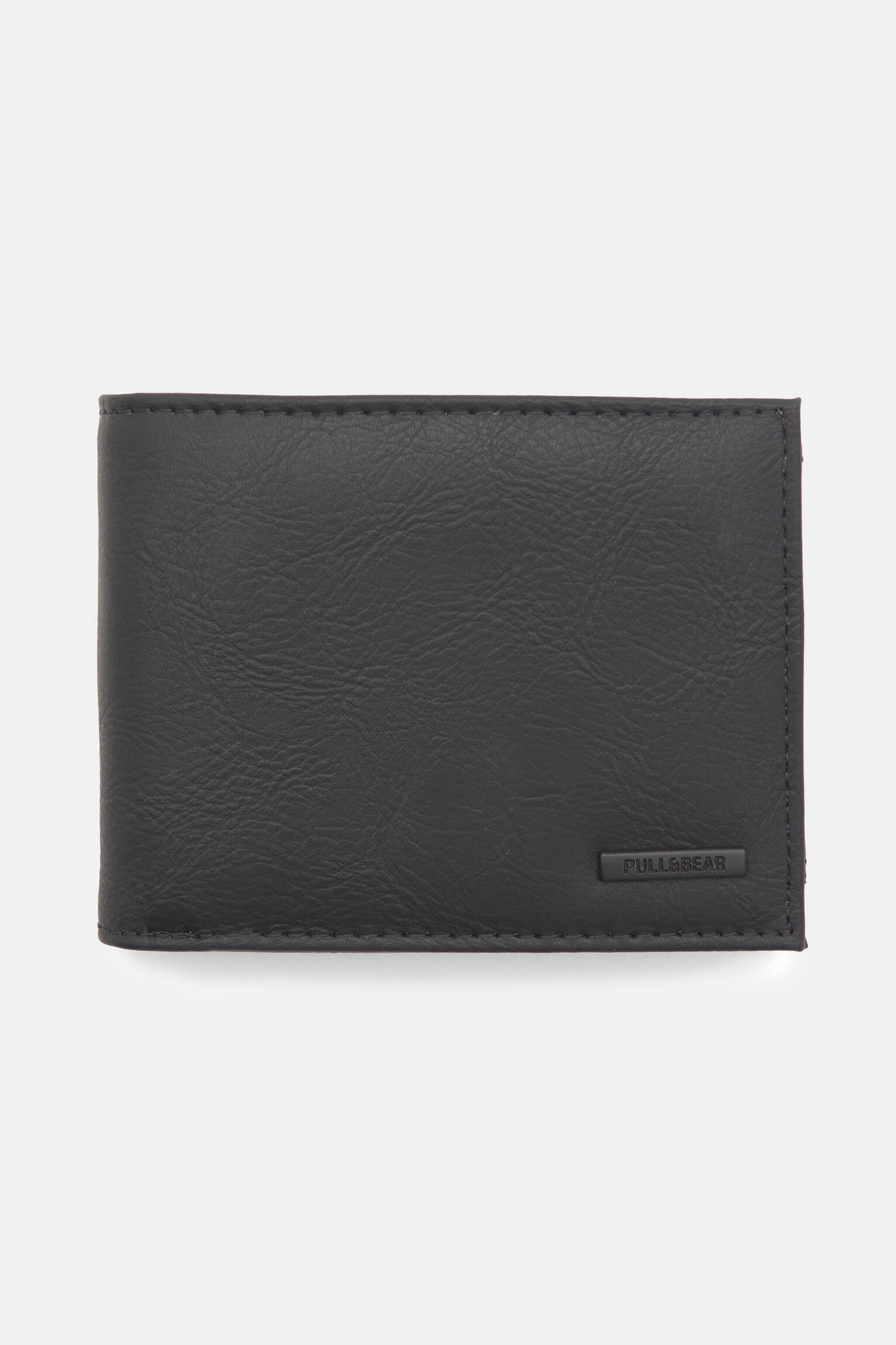 Black Faux Leather Wallet PULL BEAR black-faux-leather-wallet-pull-bear