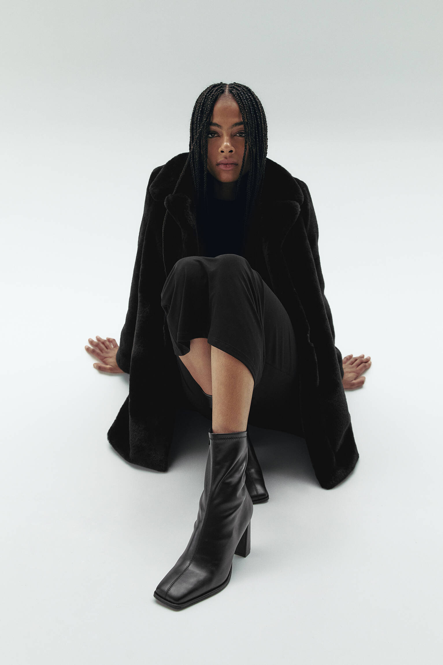 Stretch high-heel ankle boots - PULL&BEAR