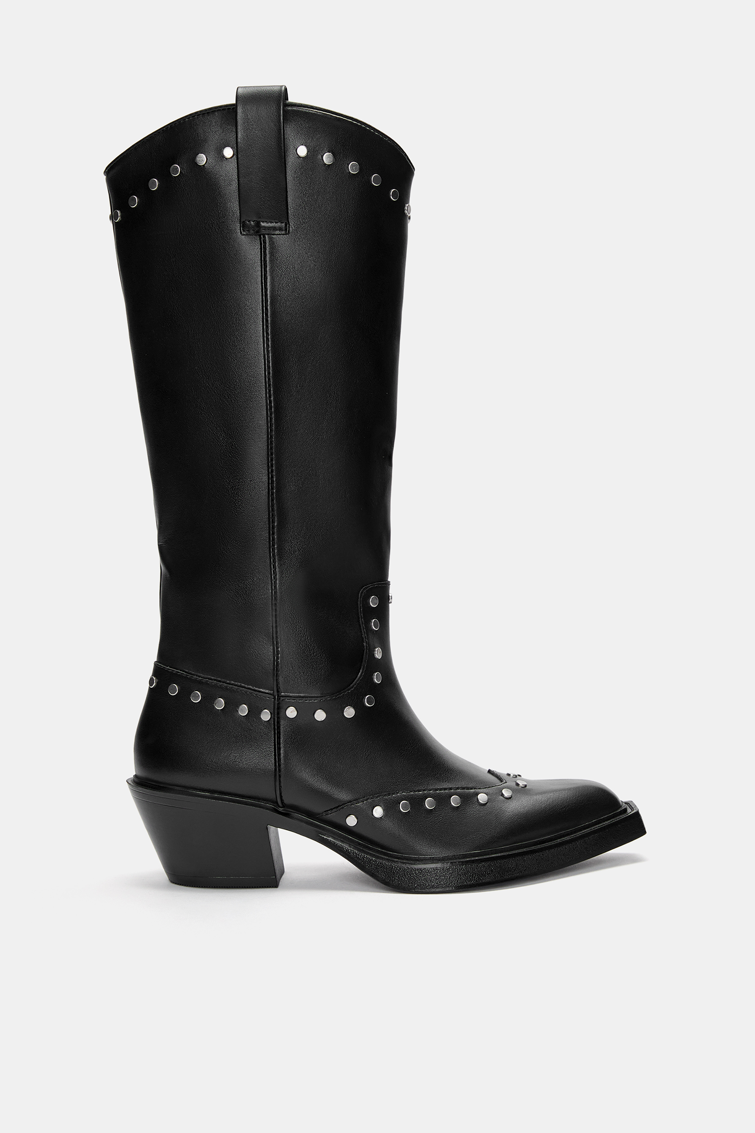 Botas negras para mujer | Pull&Bear