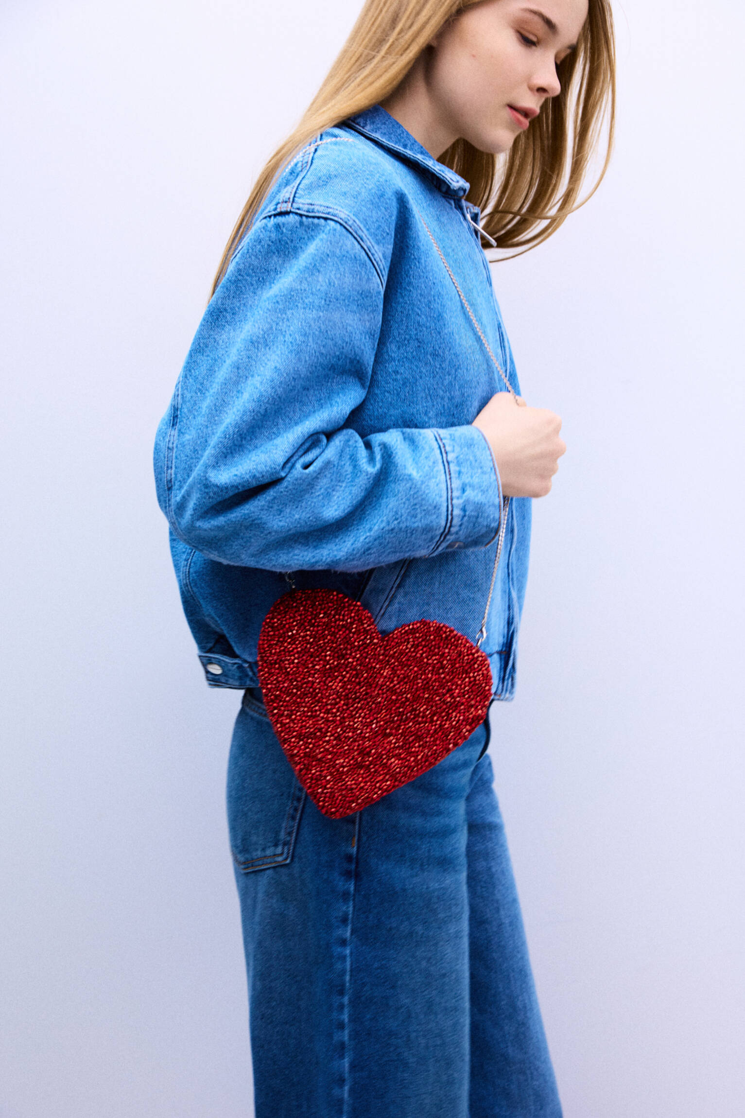 Heart crossbody bag - PULL&BEAR